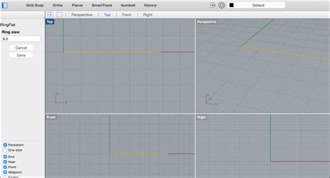 Ring Flat Calculator Script For Rhino 3d By Tali Weissberger Drawing Post