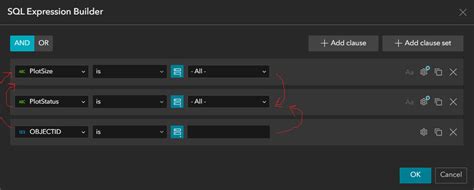 More Flexible Sql Expression Builder Esri Community