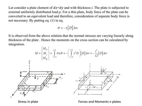 analysis of thin plates pptx