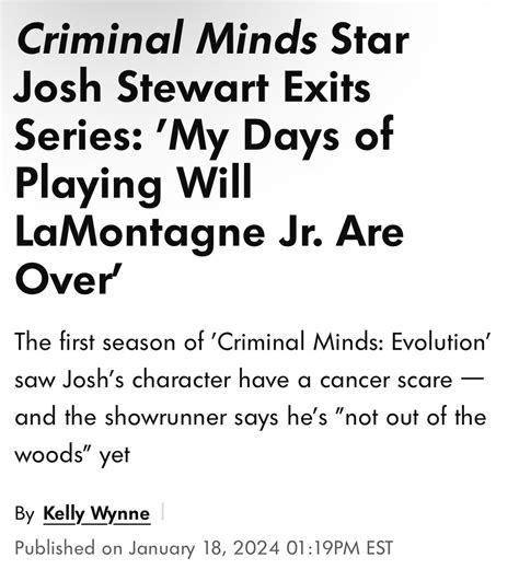 Josh Stewart Criminal Minds