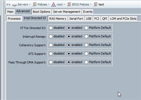 UCS Vmware Pass Through Konfiguration UCS Manager VM FEX For VMware GUI Cisco Community