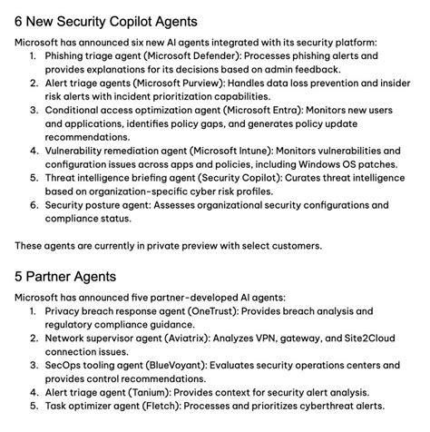 Microsoft Just Dropped 11 New Ai Security Agents Built Into Security