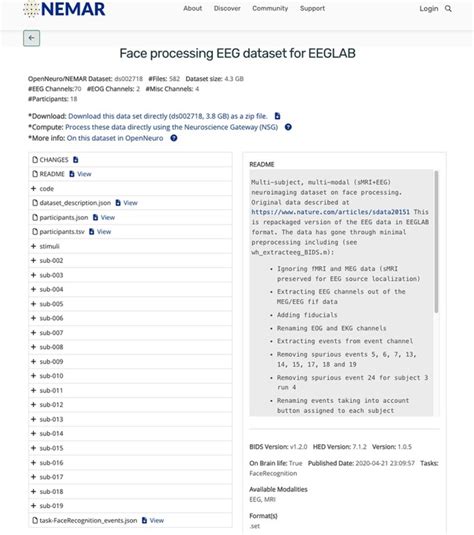 Nemar An Open Access Data Tools And Compute Resource Operating On Neuroelectromagnetic Data Pmc