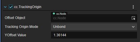 Cocos Creator 3.7 Manual - XR Components