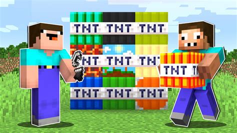 НУБ И ПРО ТЕСТИРУЮТ НОВЫЕ ТНТ В МАЙНКРАФТ НУБИК ПРОТИВ ТРОЛЛИНГ ЛОВУШКА И МОД НА ТНТ Minecraft