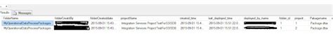 Deployed Package History From Ssisdb Data To Analytics