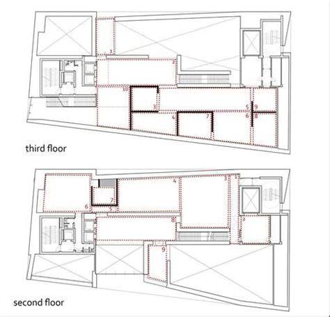 Convex Spaces Of Second And Third Floors Layouts Download Scientific Diagram
