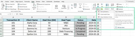 Step By Step Guide To Using Data Validation In Excel Downloadable Template