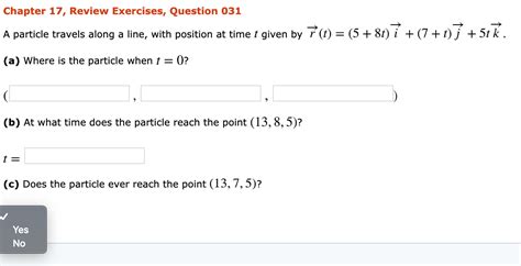 Solved Chapter 17 Review Exercises Question 031 A Particle Chegg Com