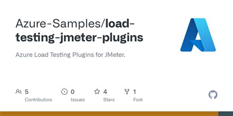 Github Azure Samplesload Testing Jmeter Plugins Azure Load Testing