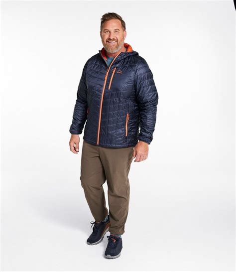 Mens Primaloft Packaway Hooded Jacket