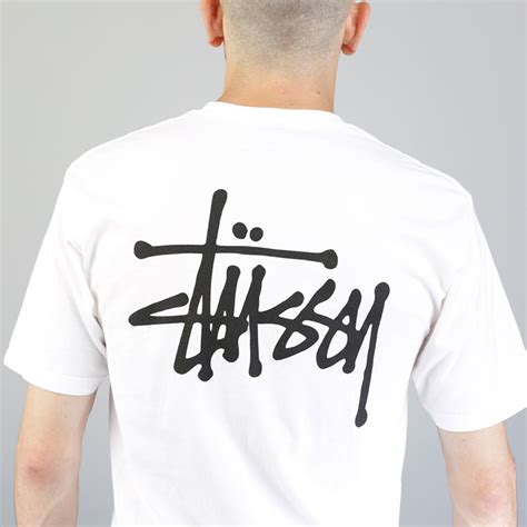 Мужская футболка Stussy Basic Stussy Tee (1904105-white) купить по цене ...