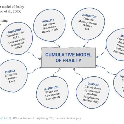 Figure Frieds Phenotype Model Of Frailty Download Scientific Diagram