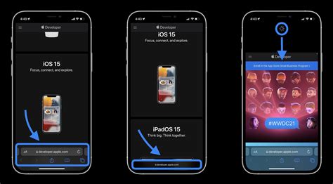 How Safari In Ios 15 Works With New One Handed Design 9to5mac