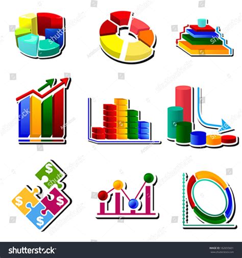 Vector Illustration Diagram Chart Designs Stock Vector Royalty Free