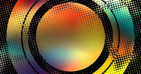 Halftones Gradient 10 Motion Video Background