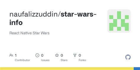 Github Naufalizzuddinstar Wars Info React Native Star Wars