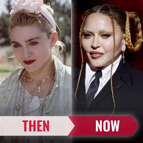 Madonna Before And After