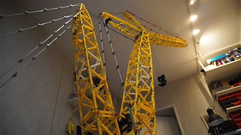 Кран Liebherr LG1750 из Лего | Пикабу