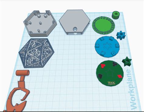Free Stl File Quantic Randomizer Disk With Standard Dice System 💾