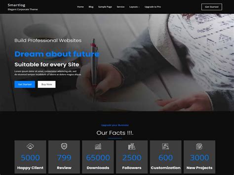 Smartlog Versatile Business Corporate Wordpress Theme