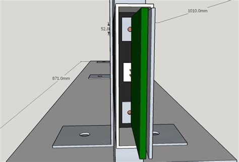 Design Of The Three Bars In SketchUp Software Download Scientific Diagram