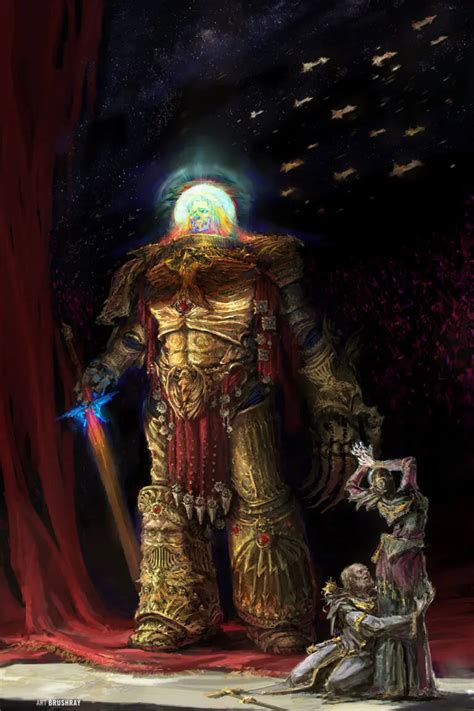 Emperor Of Mankind Warhammer 40k Artwork 40k Gallery