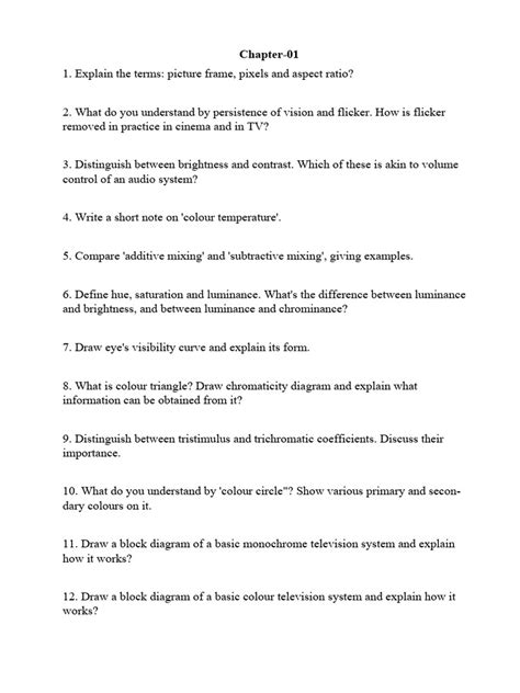 Analog Assignment Tv And Radio Download Free Pdf Radio Display