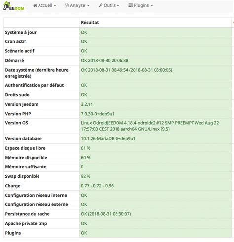 jeedom installation odroid c2 debian 9 php 7 les carnets de byfeel
