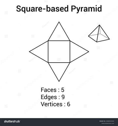 Triangular Pyramid Net Templates