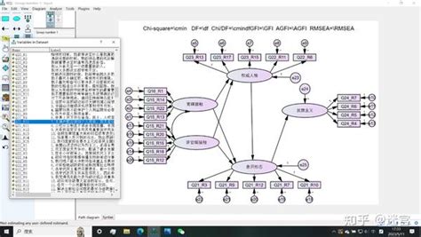 结构方程模型操作 知乎