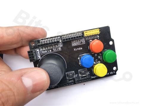 Gamejoystick Shield Arduino Uno Mega Bits And Parts Elektronica