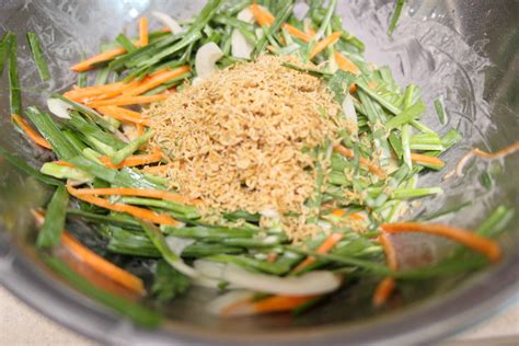 건새우부추전 새우향 솔솔~