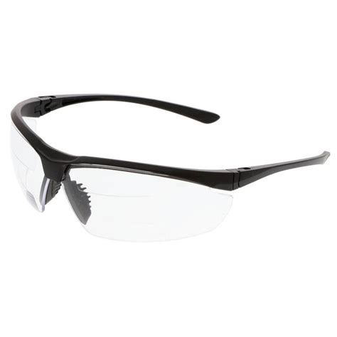 Mcr Safety Vl2 Dual Reader Safety Glasses With Clear Lens
