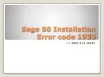 PPT Sage Error Code Fix Sage Accounts Installation PowerPoint Presentation ID
