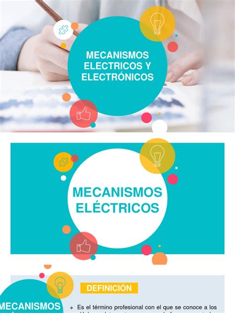 Mecanismos Eléctricos Y Electrónicos Pdf Componente Electrónico