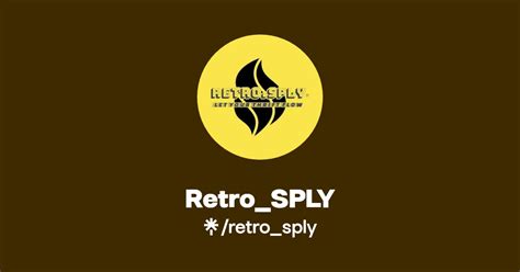 Retro SPLY Instagram TikTok Linktree