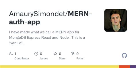 Github Amaurysimondet Mern Auth App I Have Made What We Call A Mern App For Mongodb Express