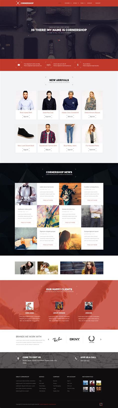 Cornershop Responsive Hikashop Joomla Template