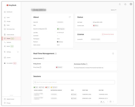 View Clients In Myanydesk