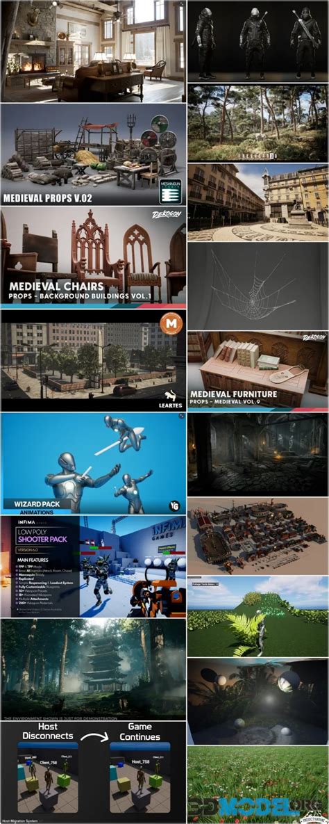 Unreal Engine Marketplace Asset Bundle 2 February 2025 3d Modelorg