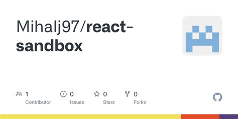 Github Mihalj React Sandbox