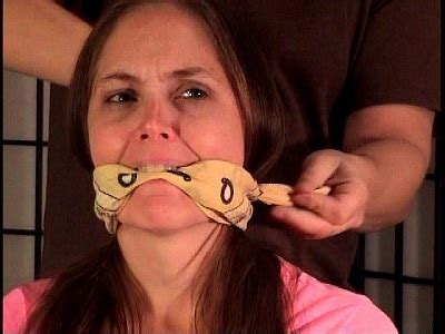 Anuvids Bondage Clips Rachel Multiple Bandana Cleave Gags Being Changed