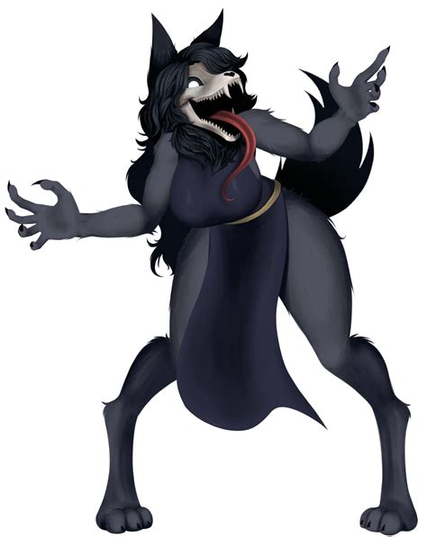 Rule 34 Animal Ears Breasts Canine Claws Clothing Glowing Eyes