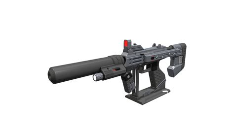 M7 Smg Halo Printable 3d Model Stl Files Buy Royalty Free 3d
