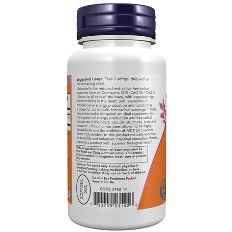 Ubiquinol Kaneka Ubiquinol™ 100mg 60sg Thenaturalkiwi