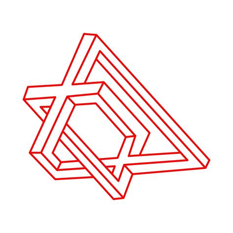 Impossible Shapes Sacred Geometry Optical Illusion Abstract Eternal