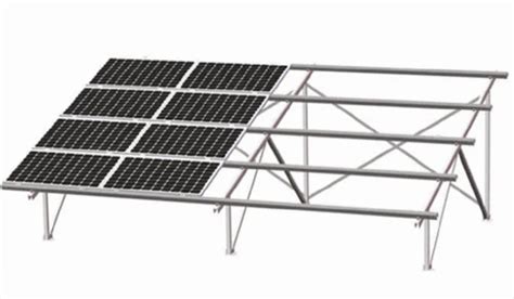 module mounting structure solar module mounting structure
