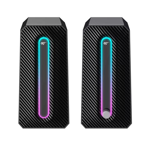 Стерео колонки ігрові Havit Hv Sk216 Usb Rgb Black купити у офіційного