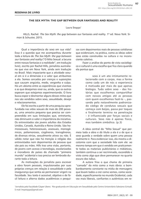 PDF THE SEX MYTH